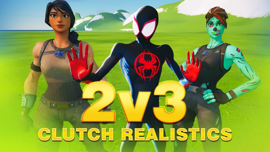 2v3 CLUTCH REALISTICS 🎯 [ smdd ] – Fortnite Creative Map Code