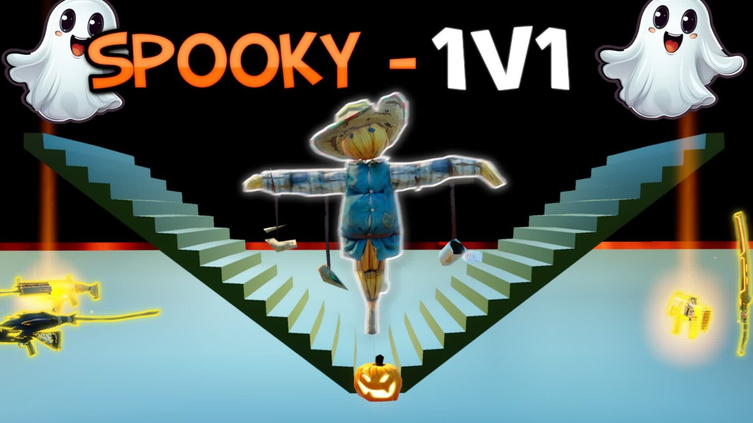 👻Spooky 1V1🎃 [ mekl ] – Fortnite Creative Map Code
