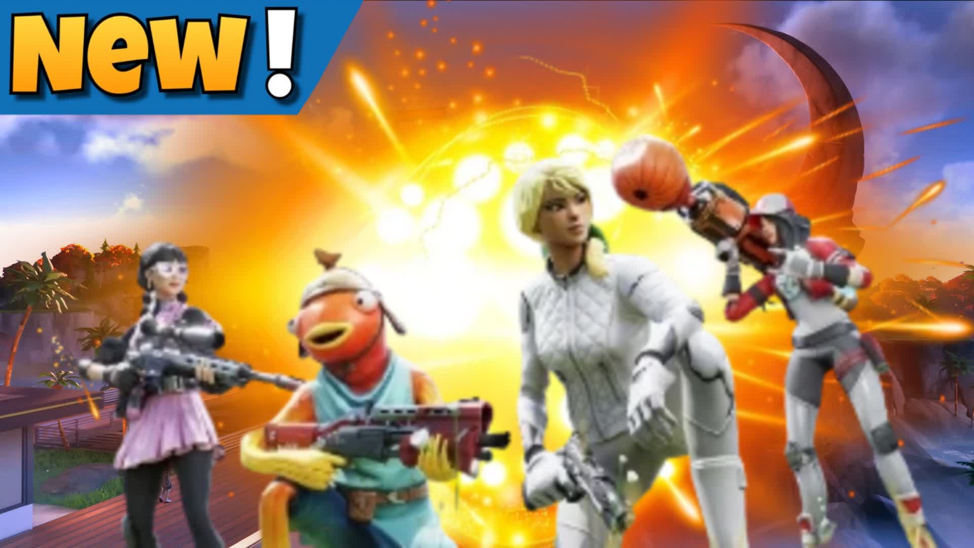 1vs99 🤖 - gros explosif 💥💣 [ fortxglitch ] – Fortnite Creative Map Code