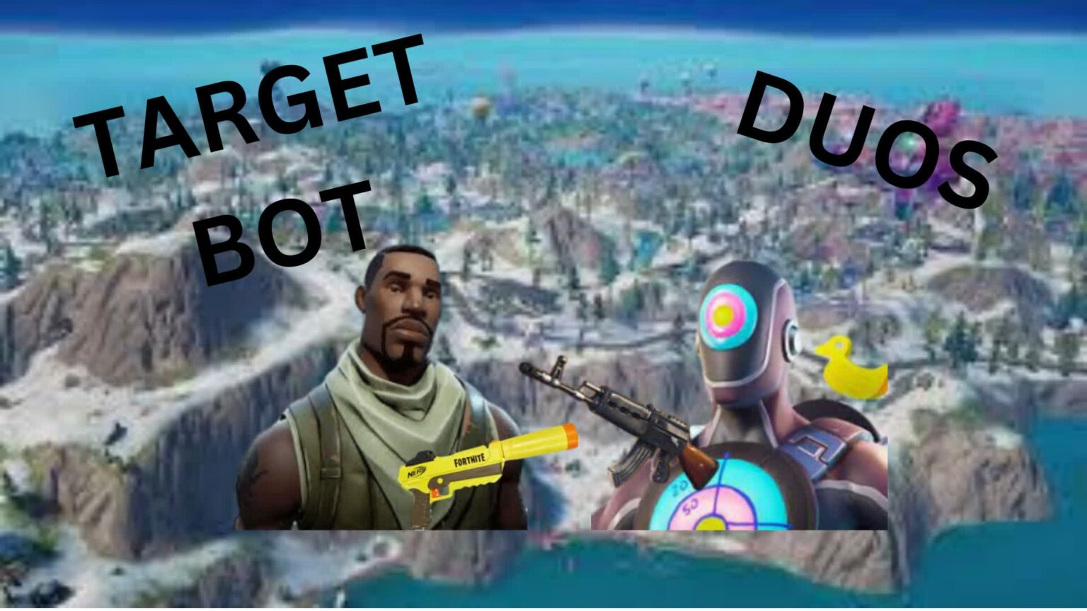Target Bot Duos [ placidfn ] – Fortnite Creative Map Code