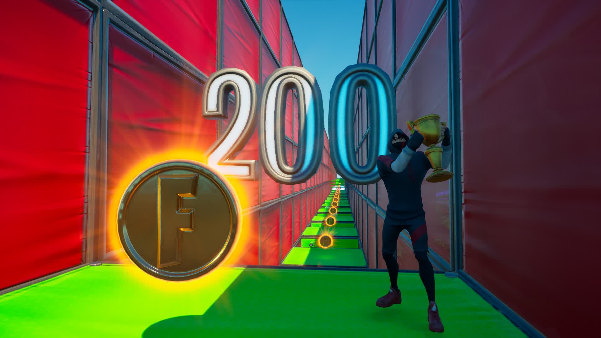 ⭐200+ LEVEL EASY DEATHRUN⭐ [ cookiekrill ] – Fortnite Creative Map Code