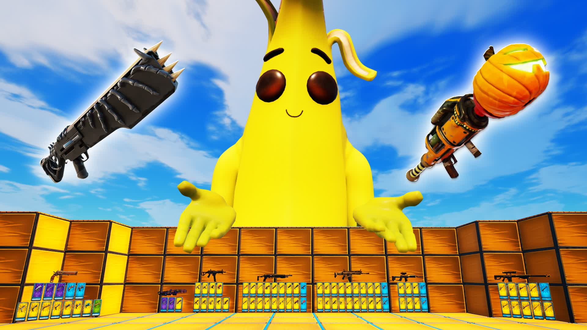 🍌PEELY PIT FFA🍌 [ lelezote ] – Fortnite Creative Map Code