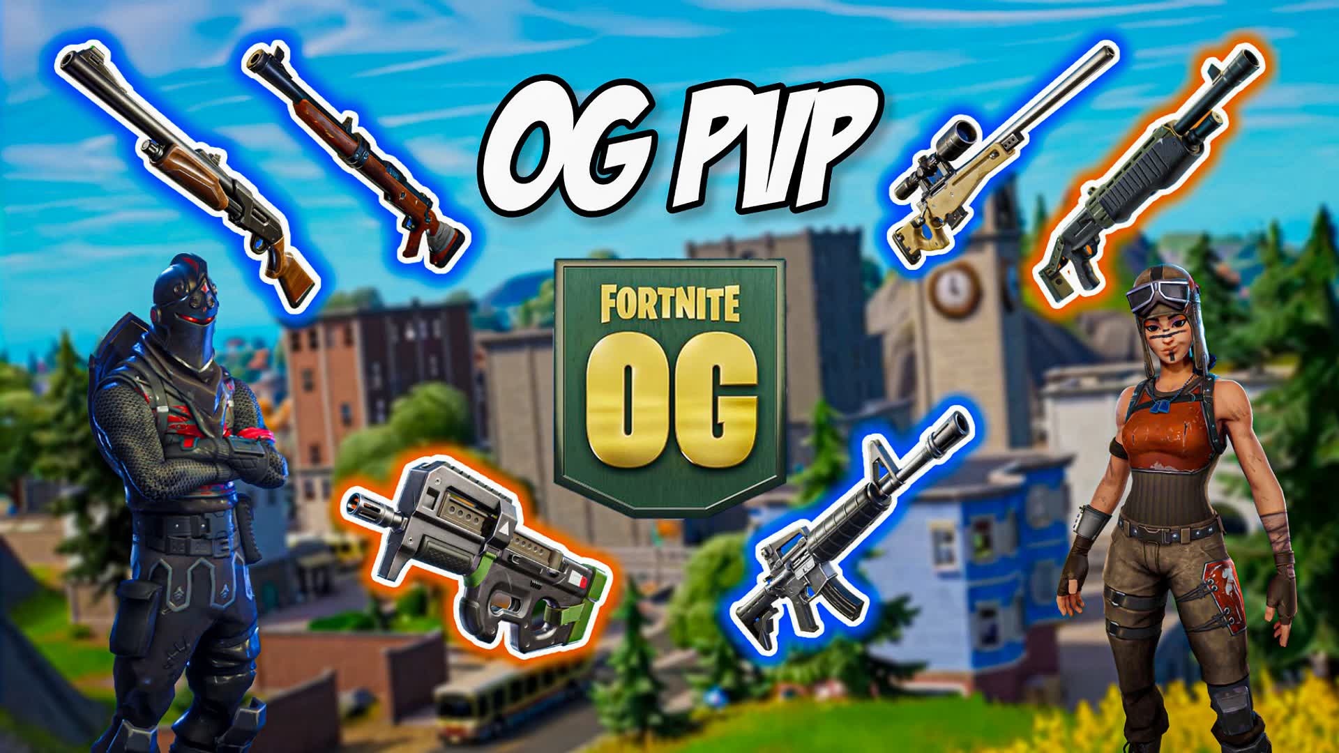 OG PVP - FFA - OG WEAPONS AND ITEMS [ memerxd ] – Fortnite Creative Map ...