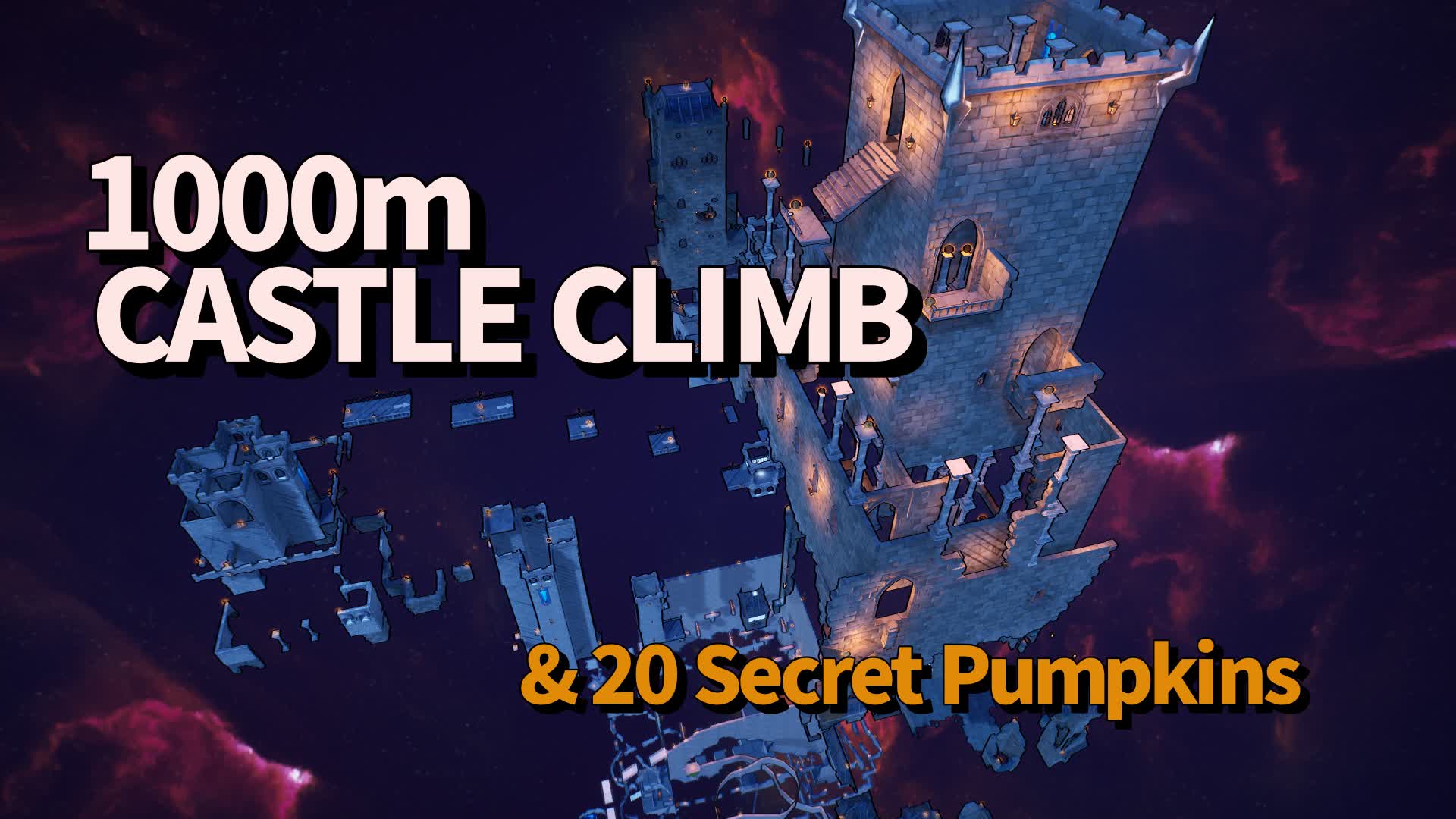 1000m CASTLE CLIMB & 20 Secret Pumpkins [ kakuni ] – Fortnite Creative ...