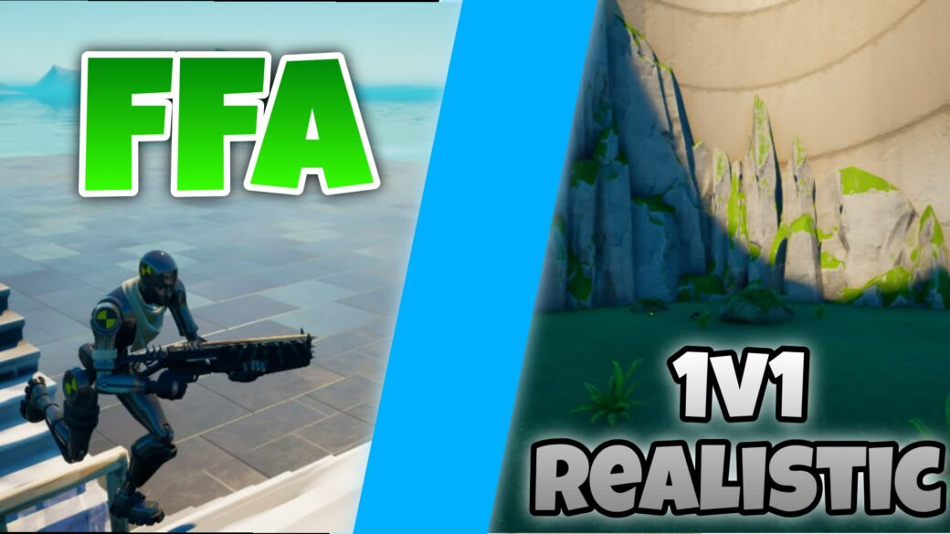 M1r4k FFA map with 1v1 realistic ! [ mirak ] – Fortnite Creative Map Code