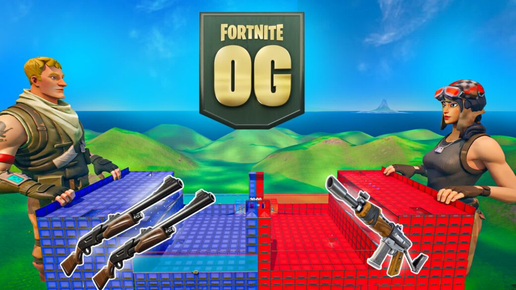 RED VS BLUE OG [ munchmax ] – Fortnite Creative Map Code