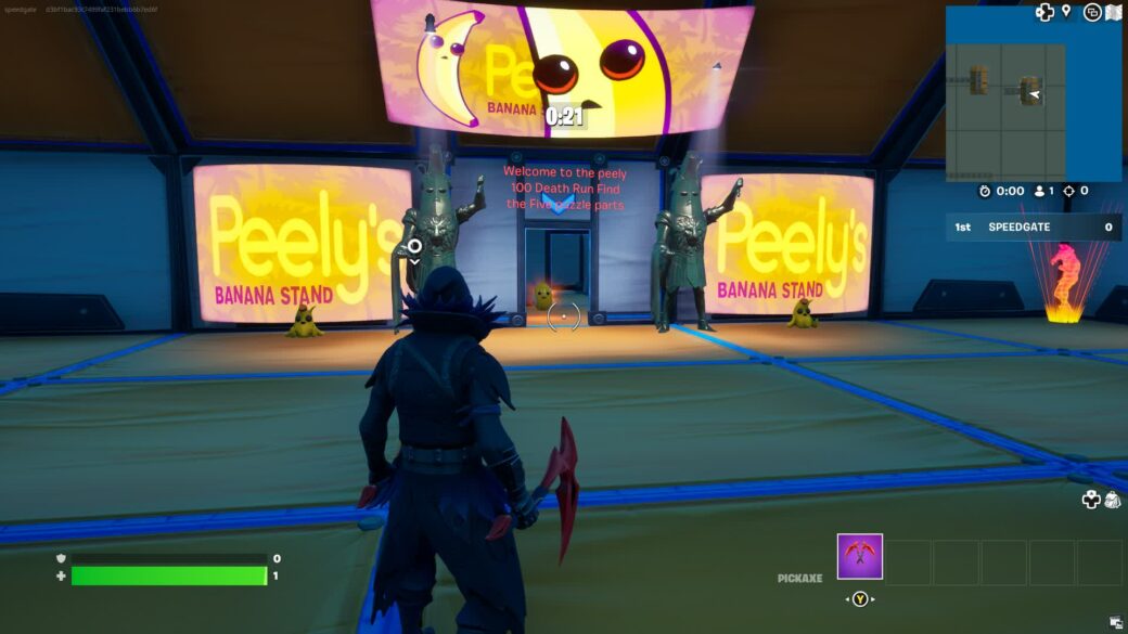 PEELY'S 100 DEATH RUN [ speedgate ] – Fortnite Creative Map Code