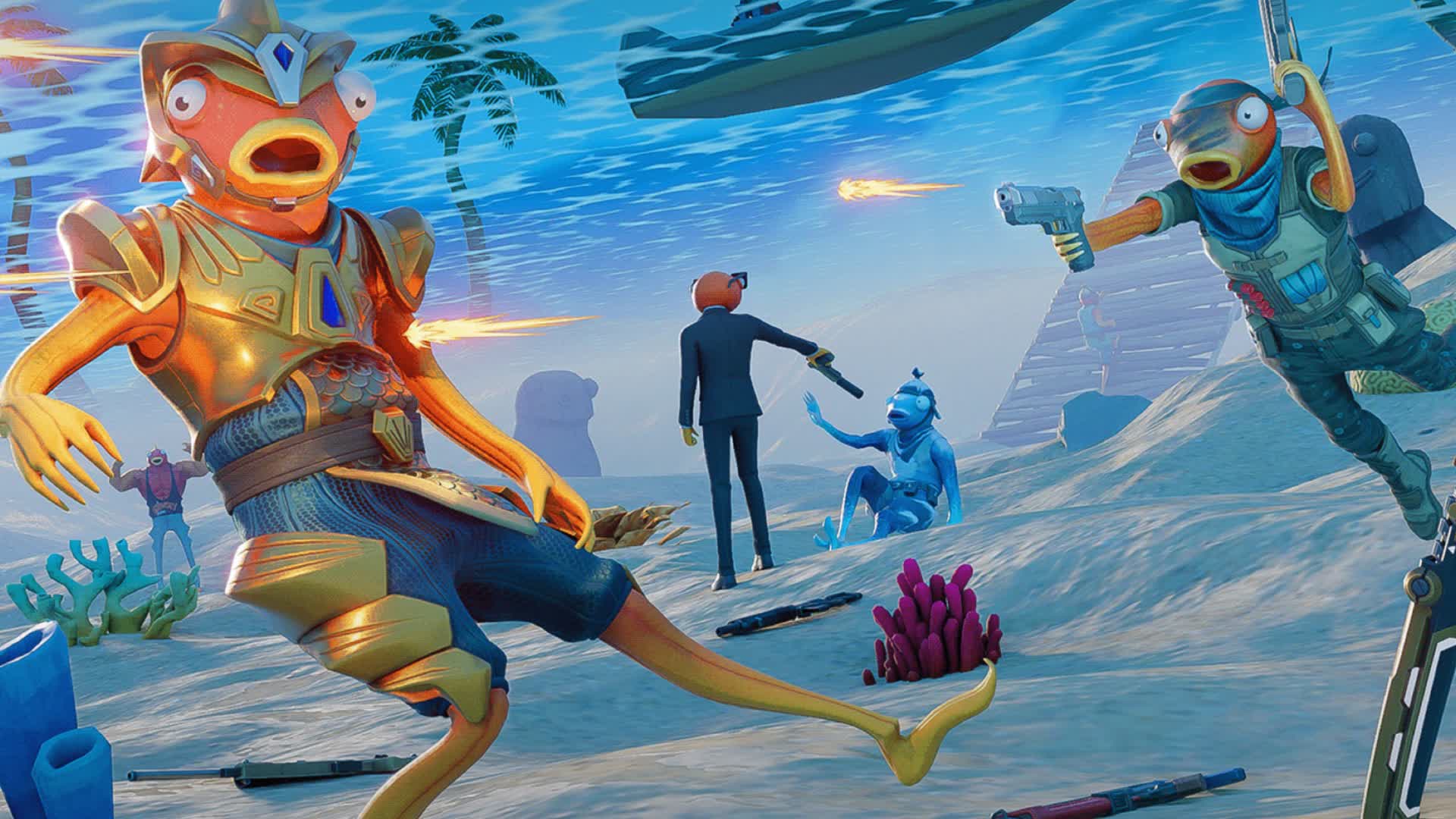 Fish Pit [ steelnoah595 ] – Fortnite Creative Map Code