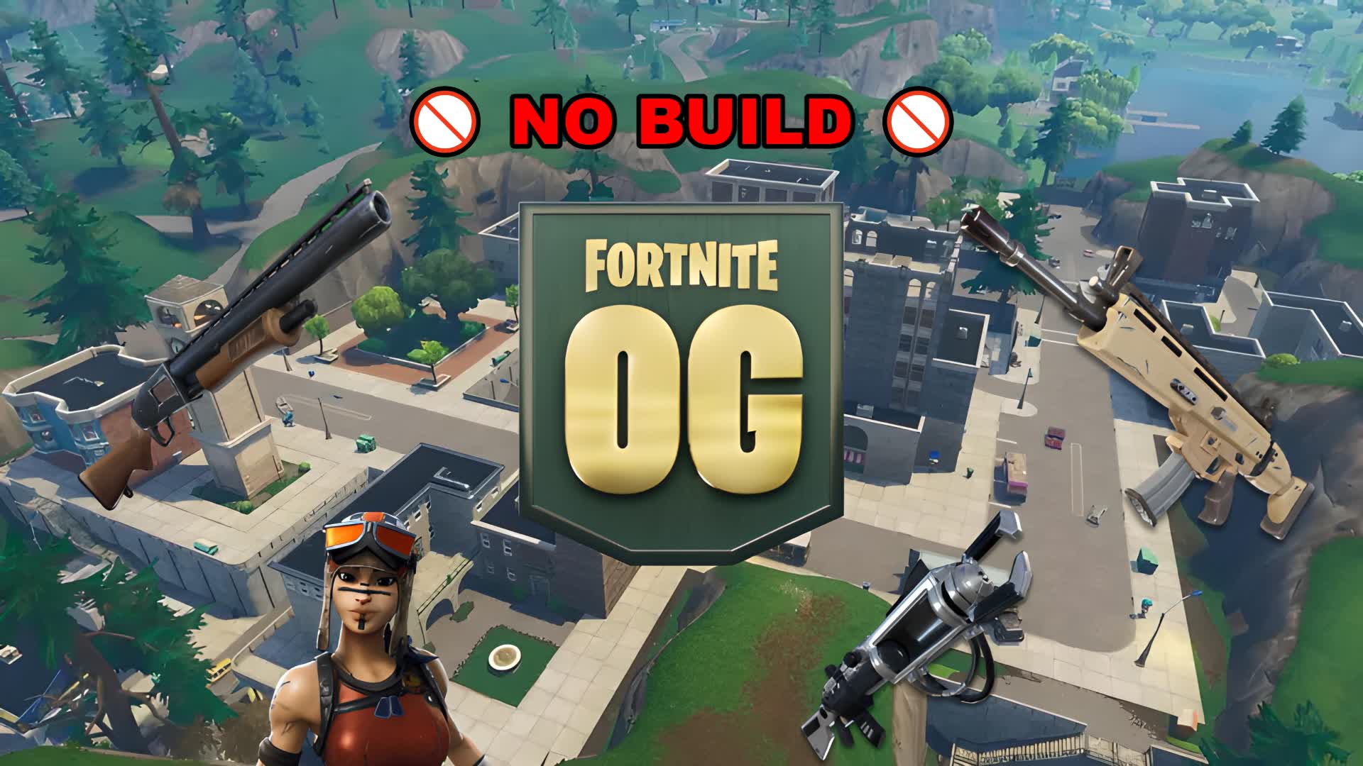 NO BUILD 🚫 TILTED TOWERS | OG [ Poka ] – Fortnite Creative Map Code
