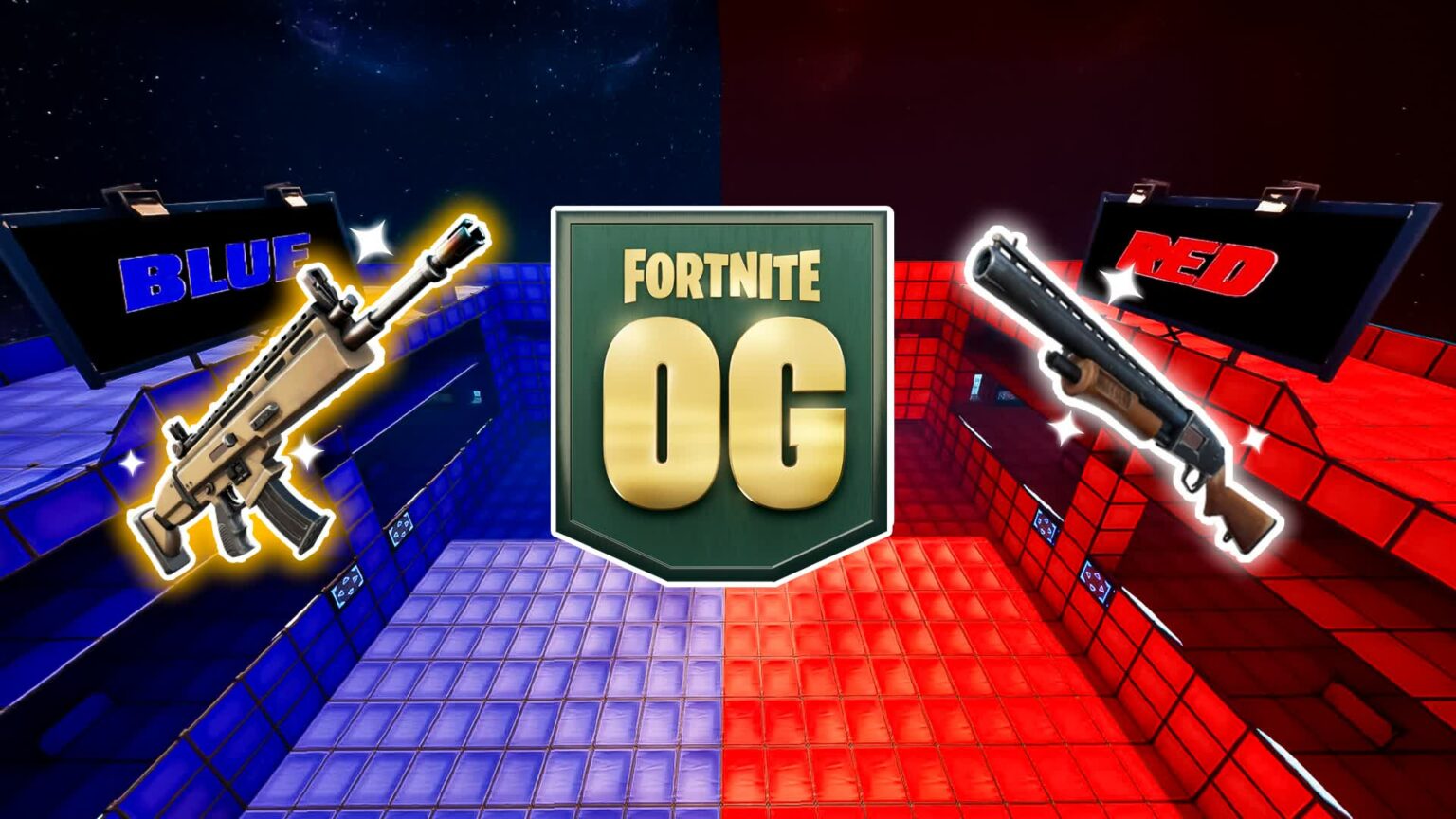 RED VS BLUE CHAPTER 1 ⭐ [ zyfa ] – Fortnite Creative Map Code