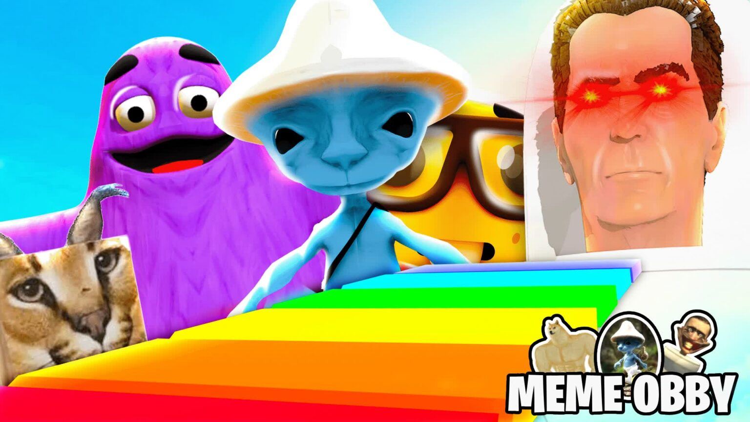 Meme Obby 😂 [ mlugi ] – Fortnite Creative Map Code