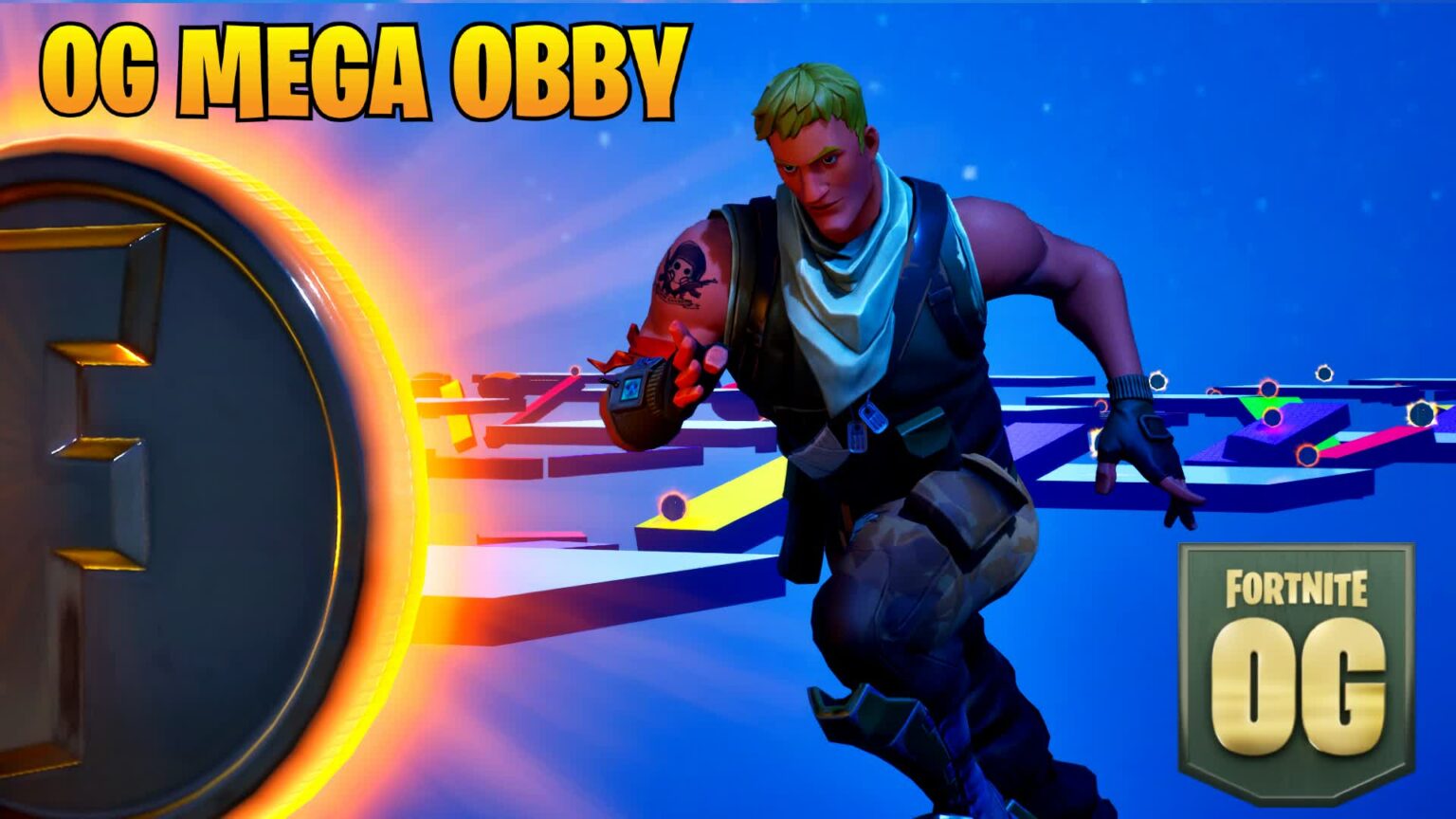 OG MEGA OBBY [ cetus ] – Fortnite Creative Map Code
