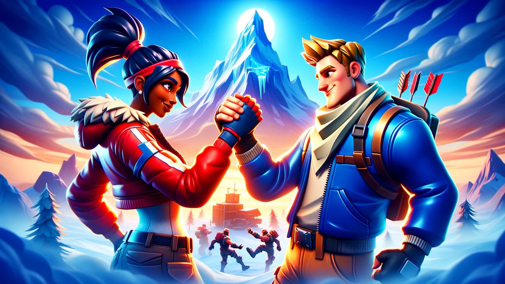 TEAMWORK PUZZLES (OBBY) ⭐ [ outstanding ] – Fortnite Creative Map Code