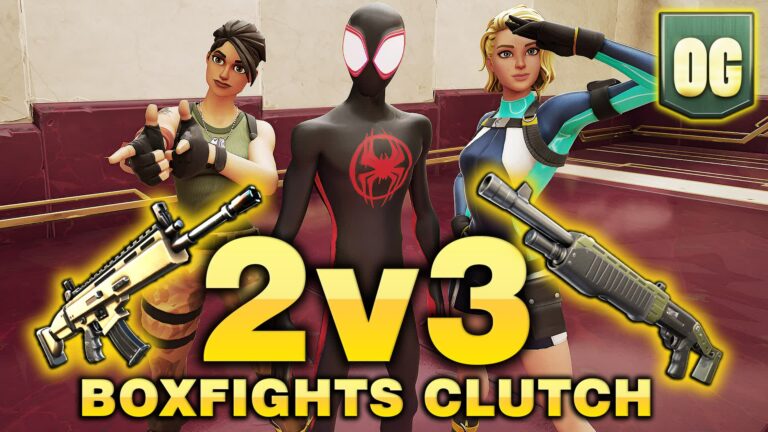 🎯 2V3 BOXFIGHTS CLUTCH 📦 [ smdd ] – Fortnite Creative Map Code