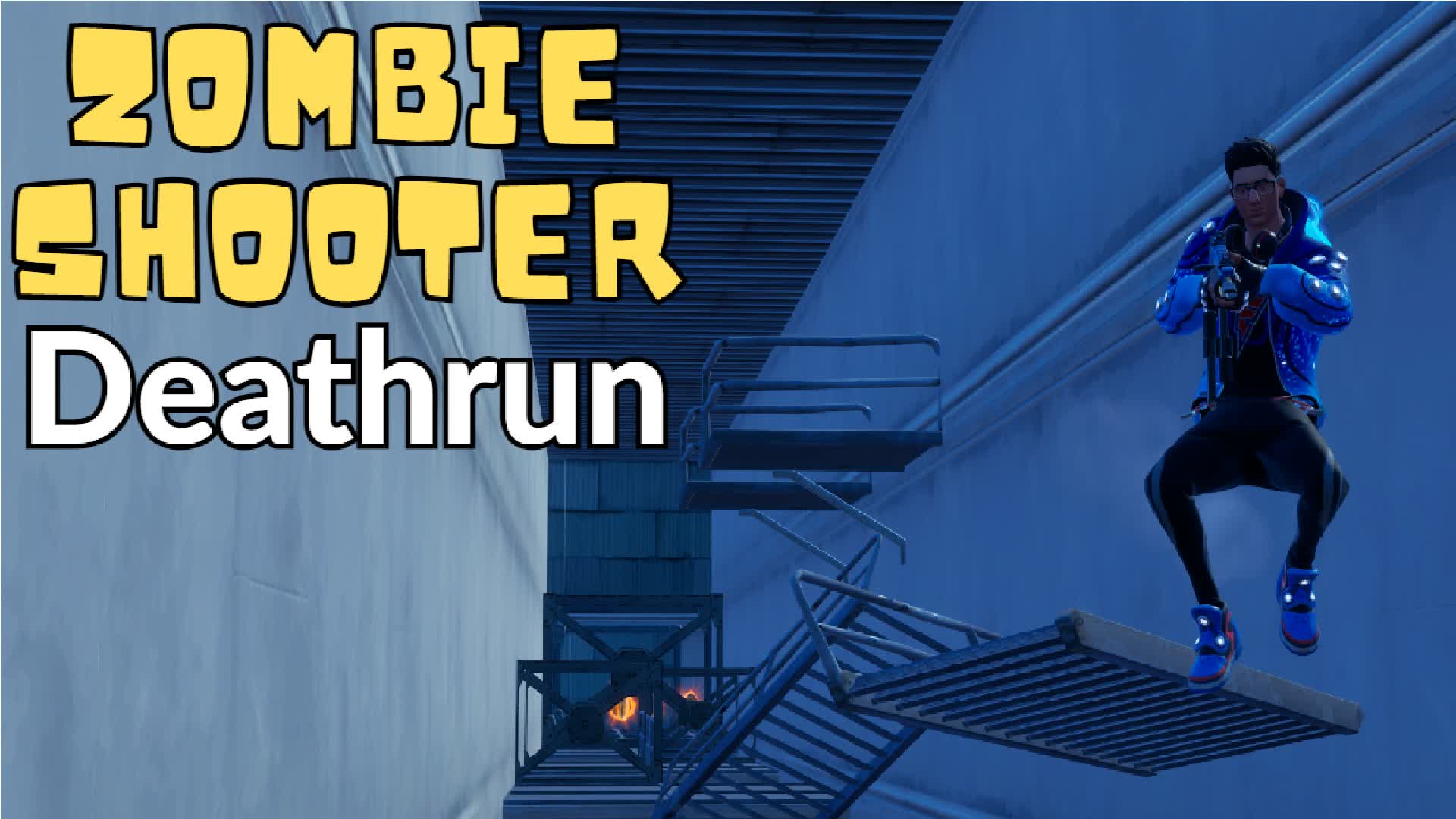 👾Zombie Shooter DeathRun👾 [ f0kus ] – Fortnite Creative Map Code