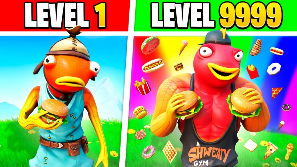🍔+1 Second Fat Tycoon 🍟 [ follozzz ] – Fortnite Creative Map Code