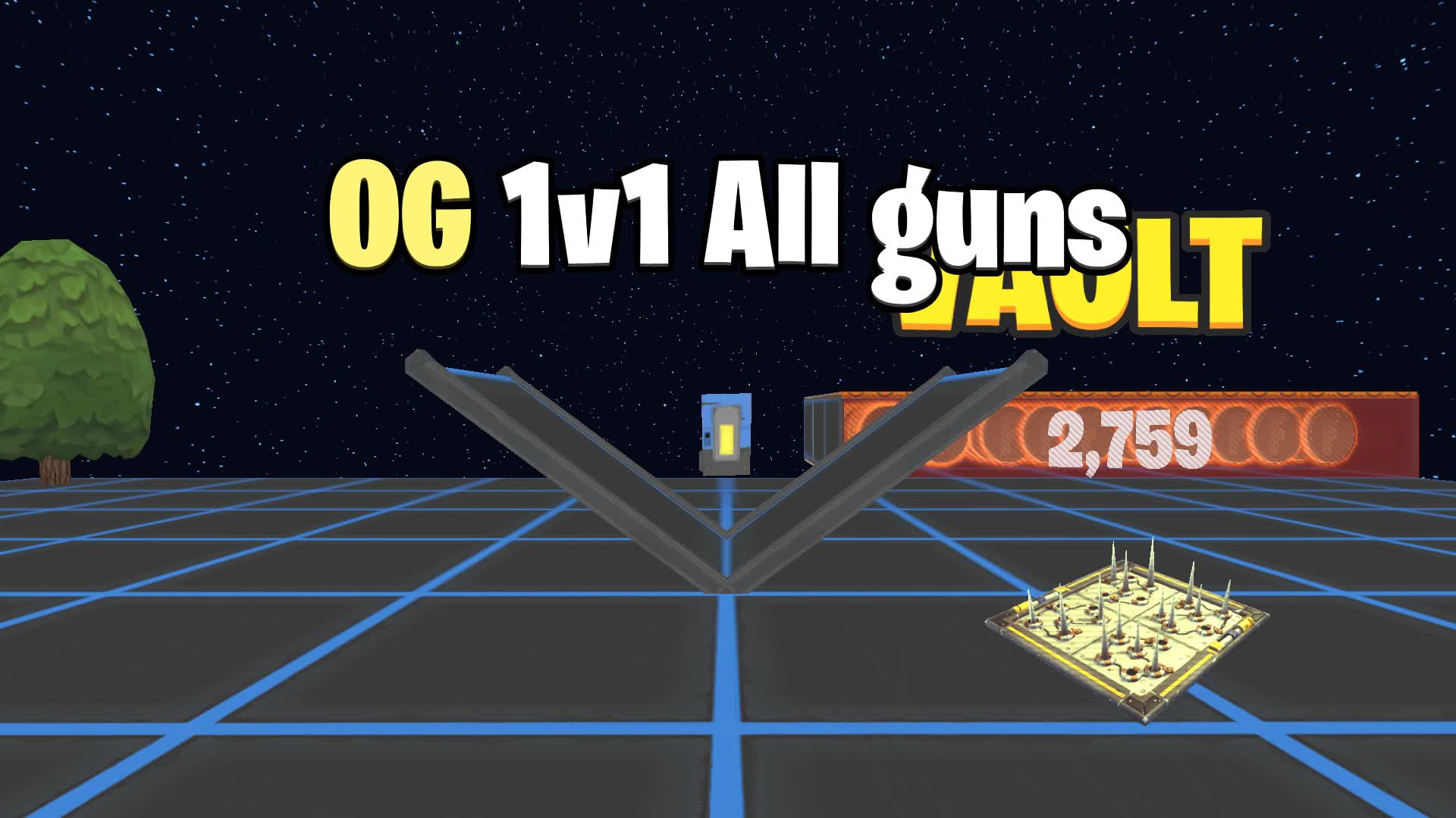 🎯Og 1v1 All GUNS! [ otory ] – Fortnite Creative Map Code