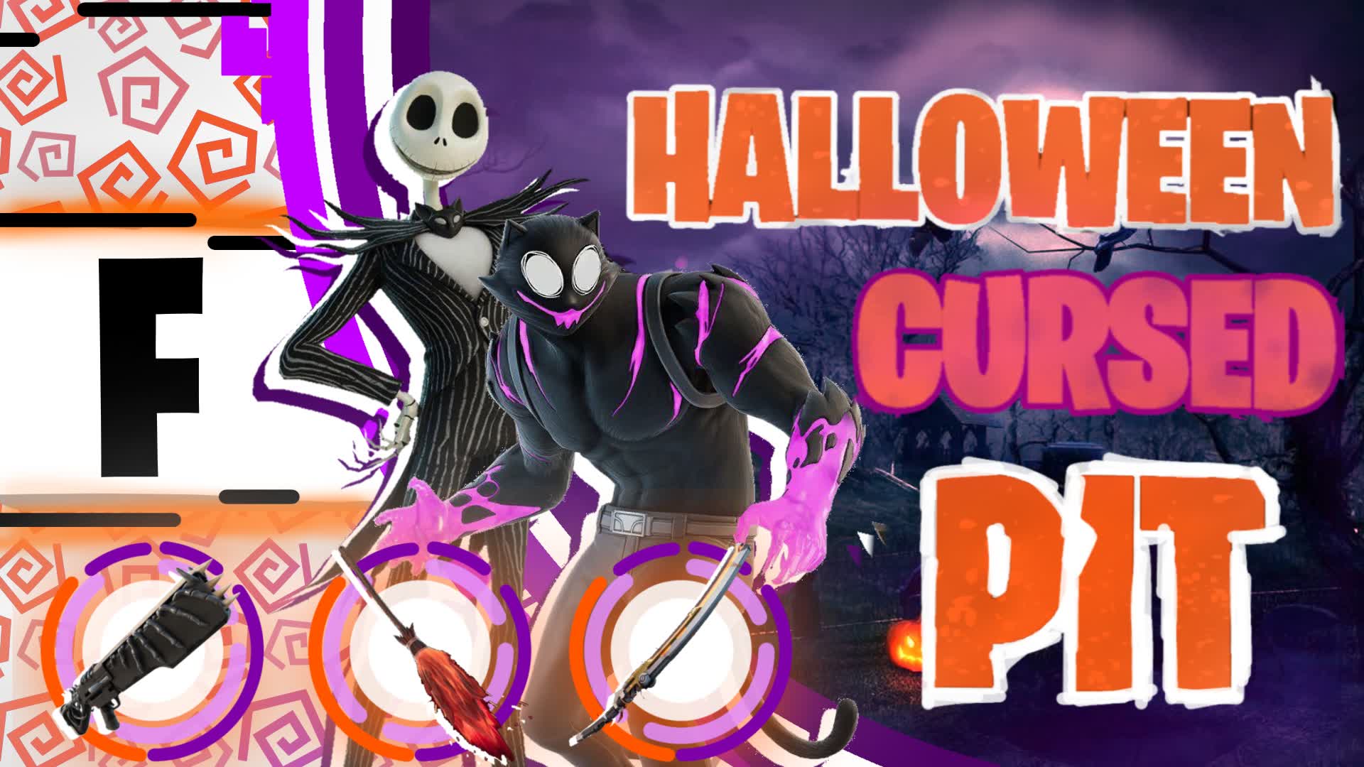 🎃HALLOWEEN CURSED PIT🕸 [ team50 ] – Fortnite Creative Map Code