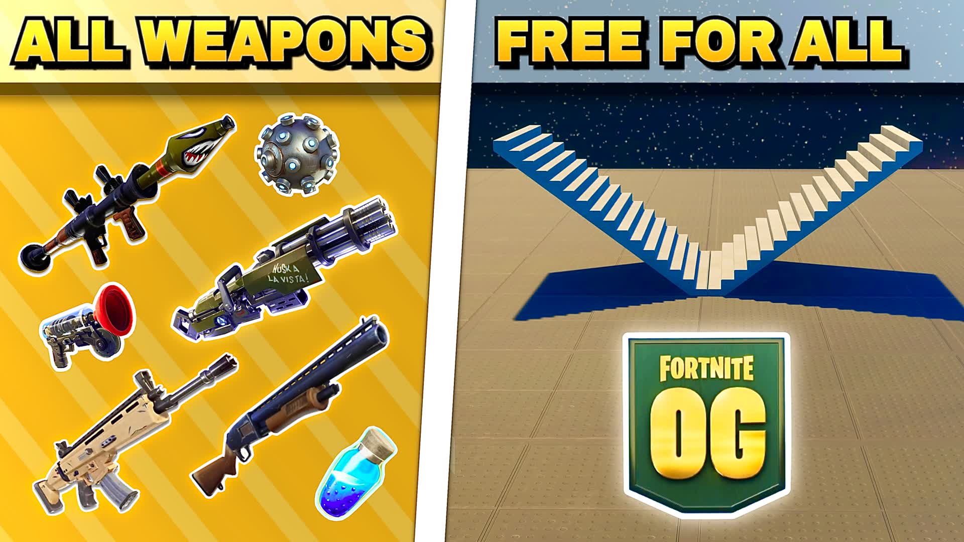 Maps created by realfax at Fortnite Creative HQ