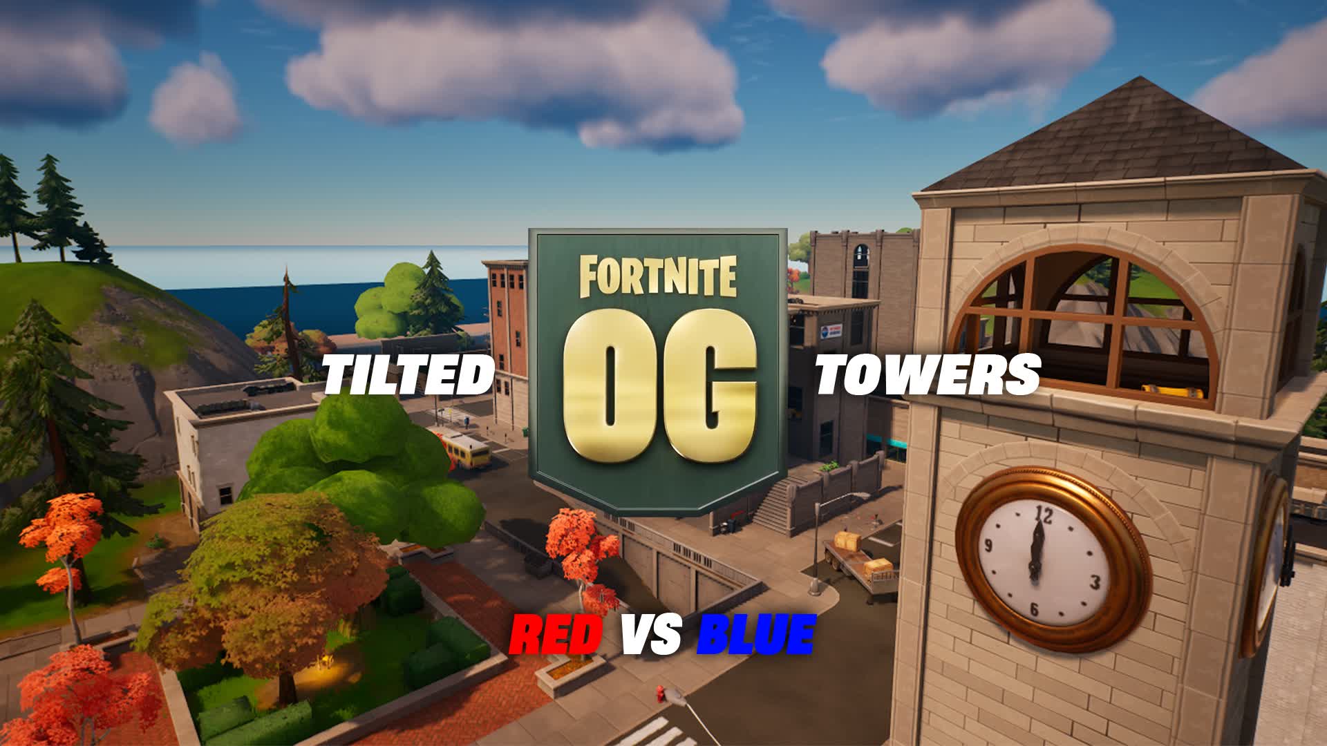 CH1 | TILTED RED VS BLUE [ skytex ] – Fortnite Creative Map Code