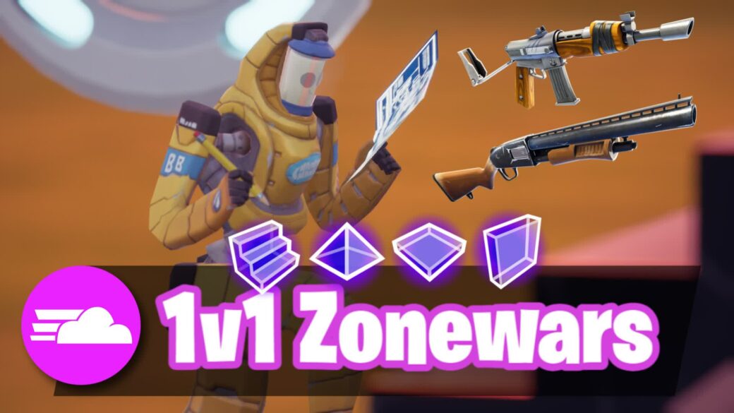 1v1 Zonewars [ farligt ] – Fortnite Creative Map Code