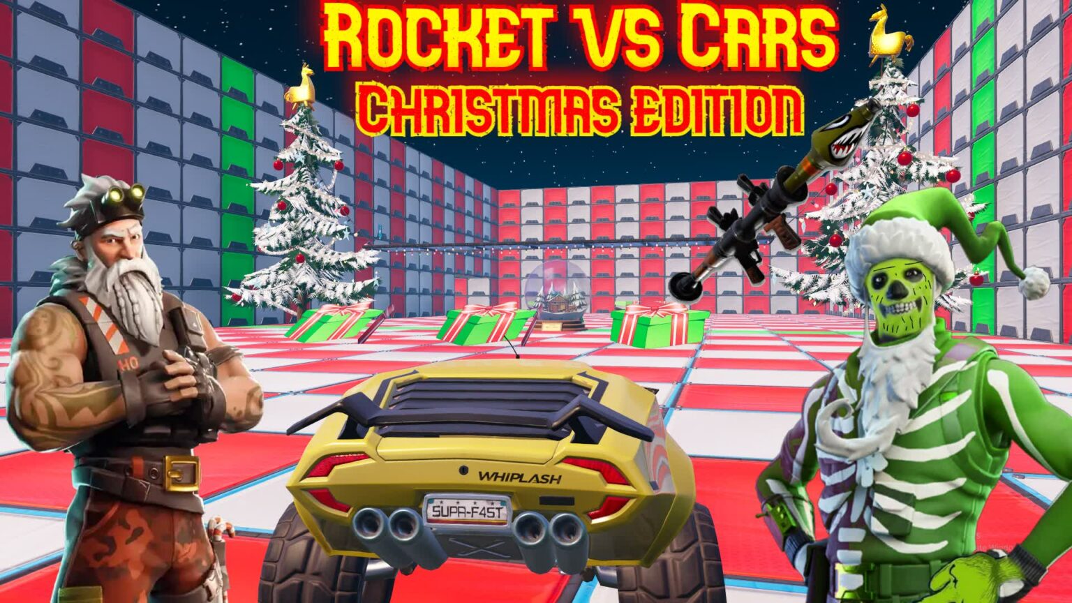 🎅 Santa vs Grinch 🎄 [ ngux ] – Fortnite Creative Map Code