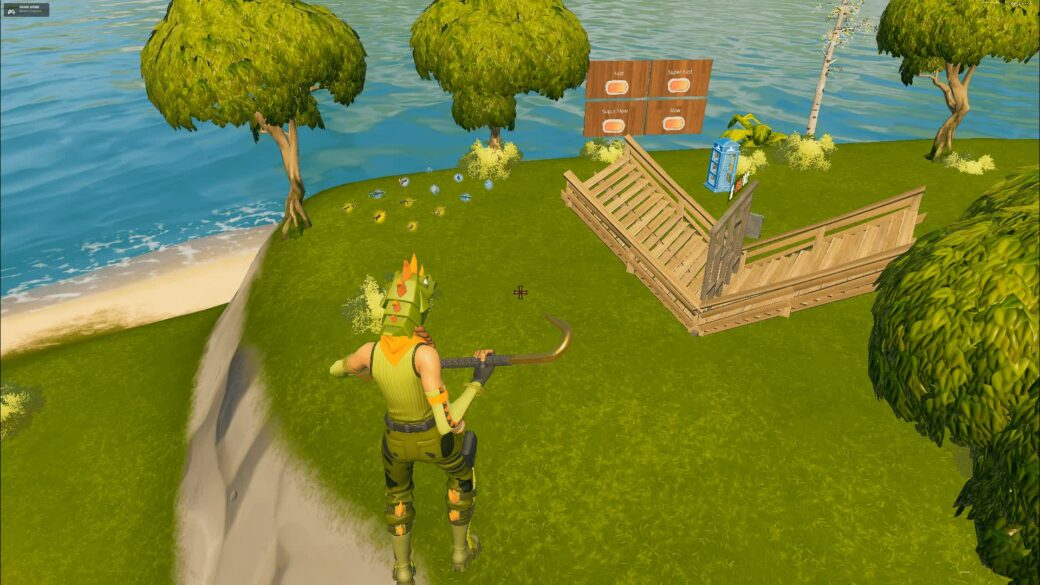 Island 1v1 (Slow Motion) [ ecb ] – Fortnite Creative Map Code