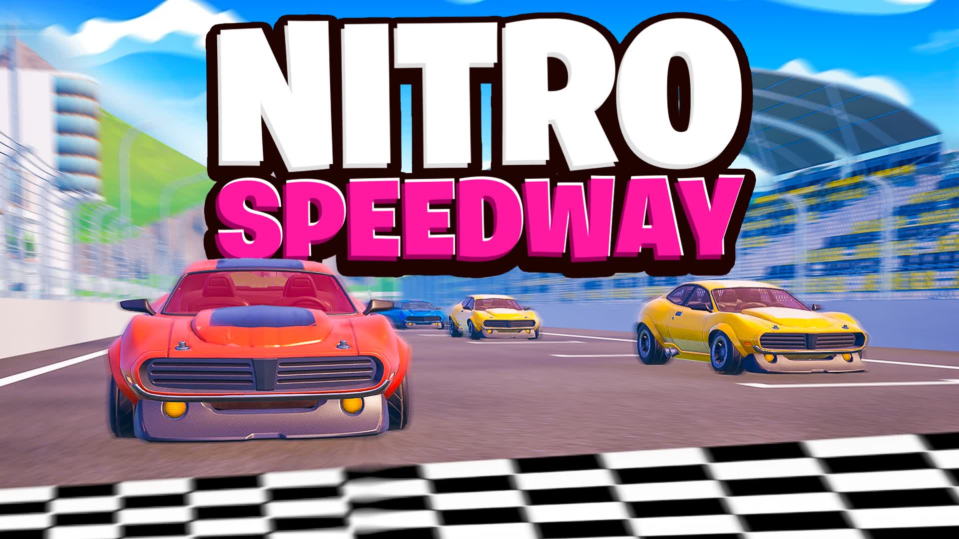 NITRO SPEEDWAY🏁 [ soflyofficial ] – Fortnite Creative Map Code