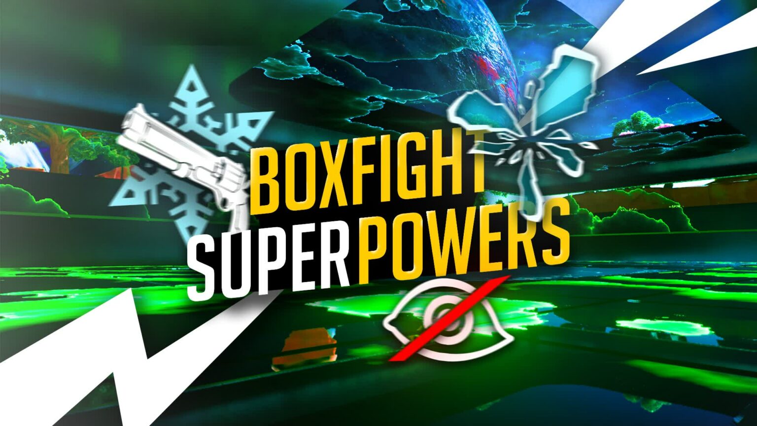 SPACE BoxFIght (SUPER POWERS) ⛈️🔥 [ titaki ] – Fortnite Creative Map Code