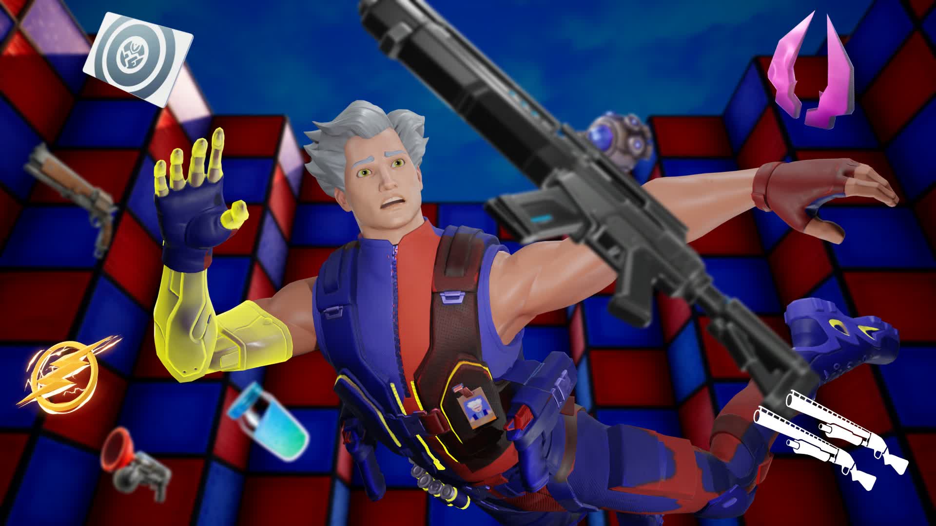 The Pit - Red Vs Blue - Heroes [ n0r4 ] – Fortnite Creative Map Code