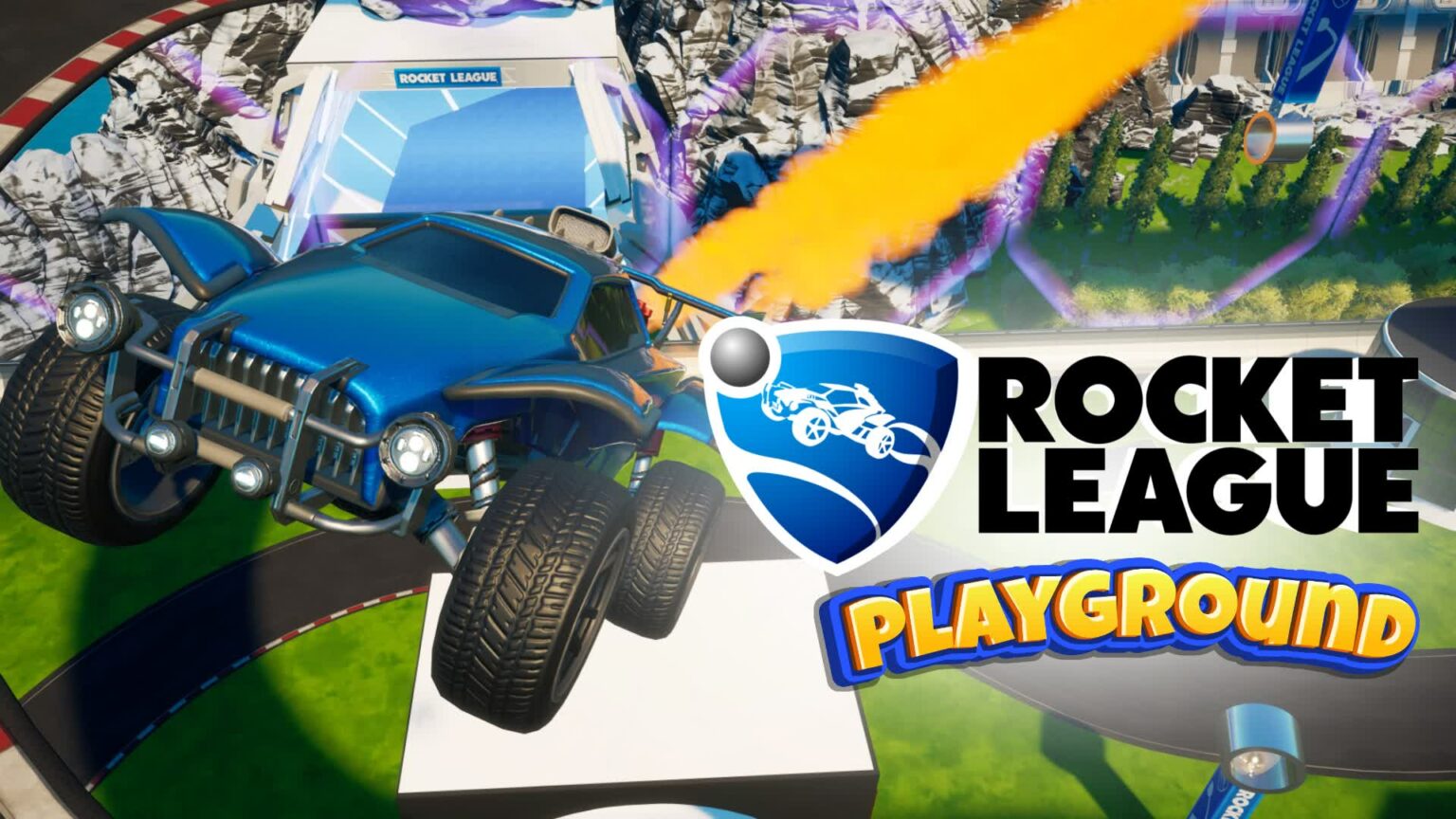 Rocket League Playground [ dkrossoficial ] – Fortnite Creative Map Code