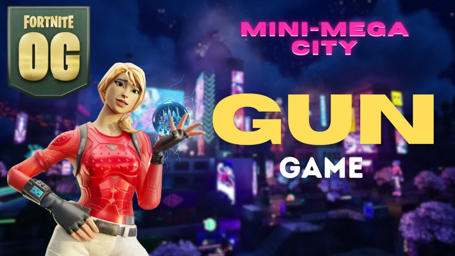 🔫 OG GUN GAME 🔫 | ⭐ MINI-MEGA CITY ⭐ [ grin ] – Fortnite Creative Map Code