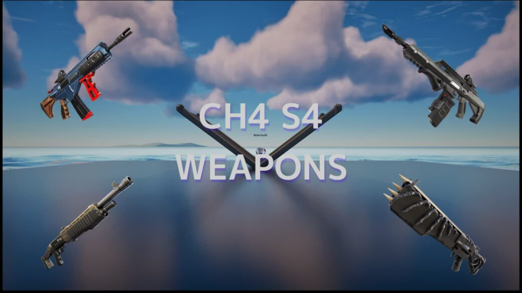 1V1 CH4 S4 WEAPONS [ cat-vinio ] – Fortnite Creative Map Code