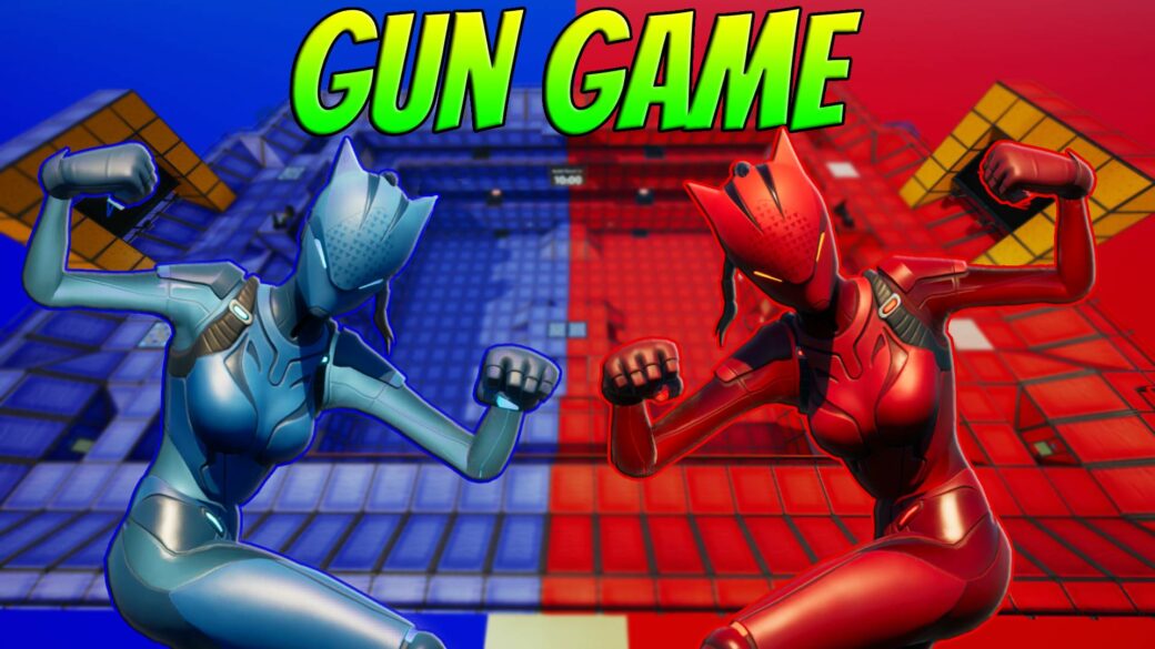 Red Vs Blue -- GUN GAME -- [ kamakeh ] – Fortnite Creative Map Code