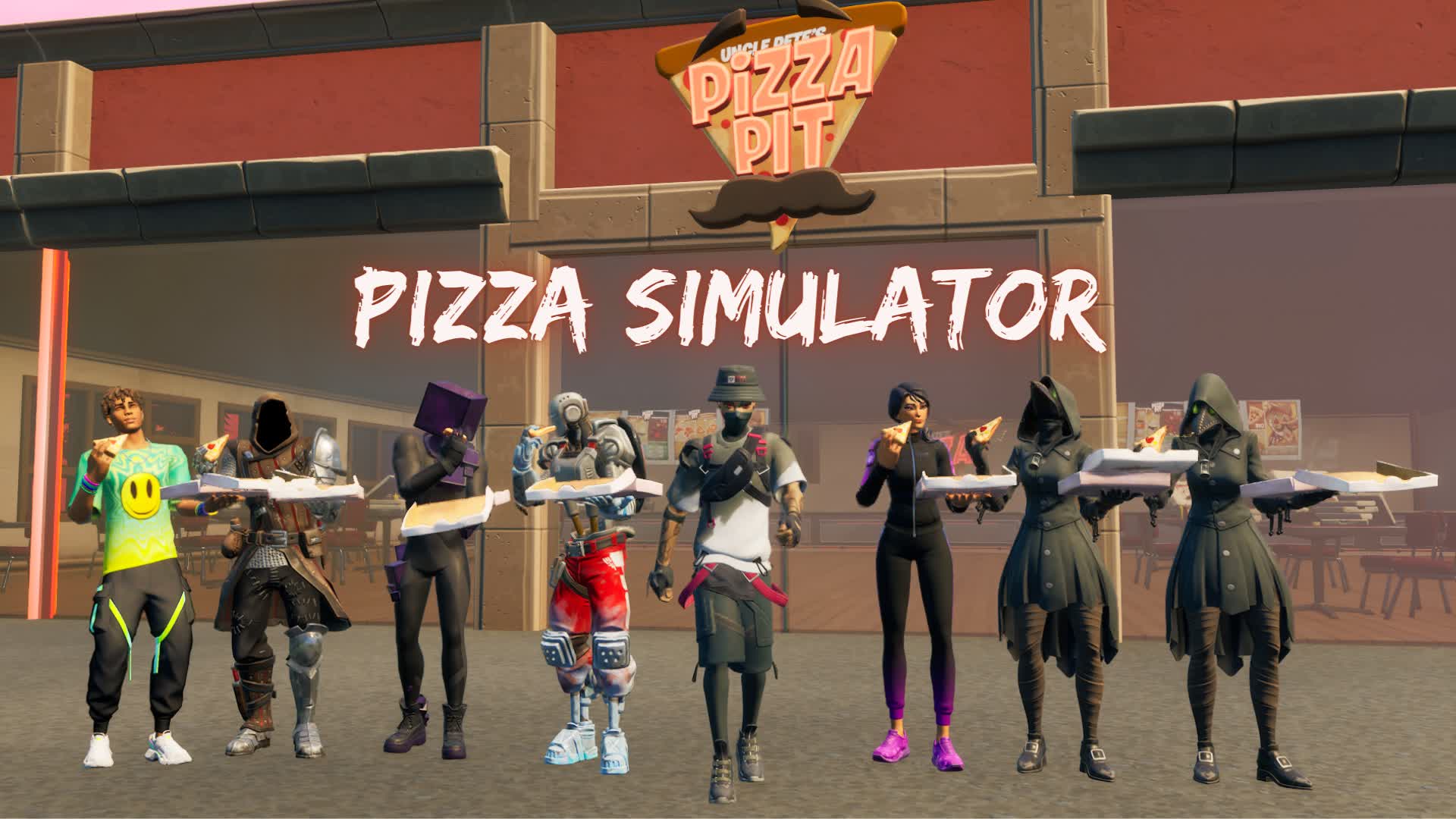 Pizza Simulator🍕 [ grey ] – Fortnite Creative Map Code