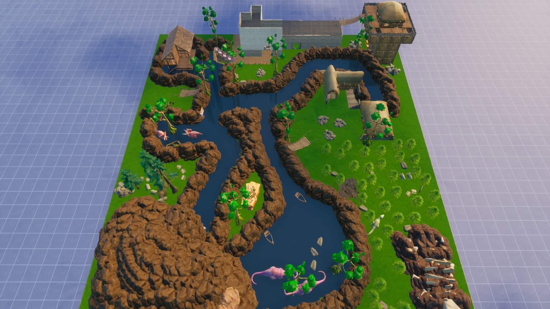 DINOSAUR WORLD BATTLE ROYALE [ tsm ] – Fortnite Creative Map Code