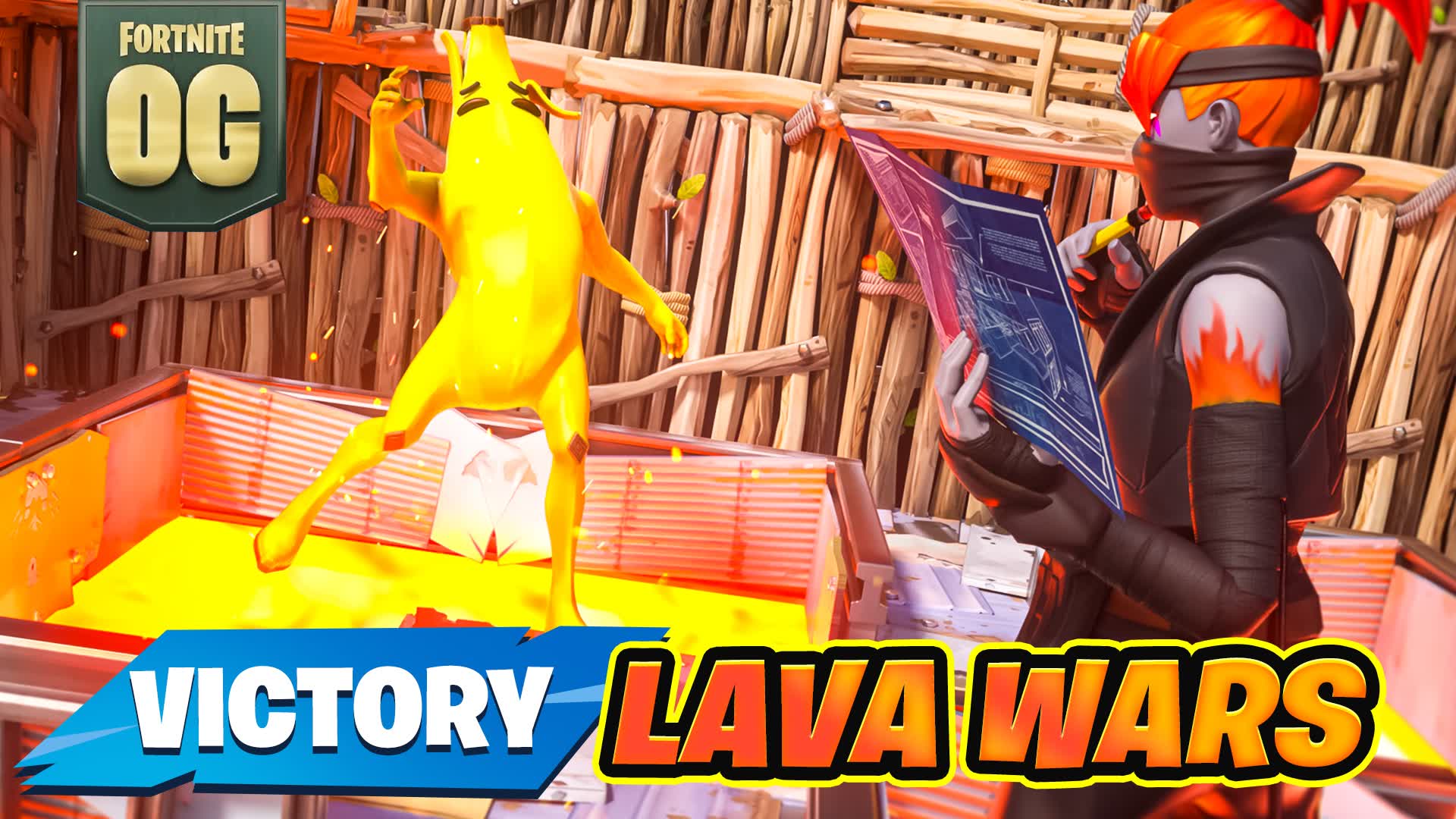 🏆VICTORY LAVA WARS📝 [ xdamineq ] – Fortnite Creative Map Code
