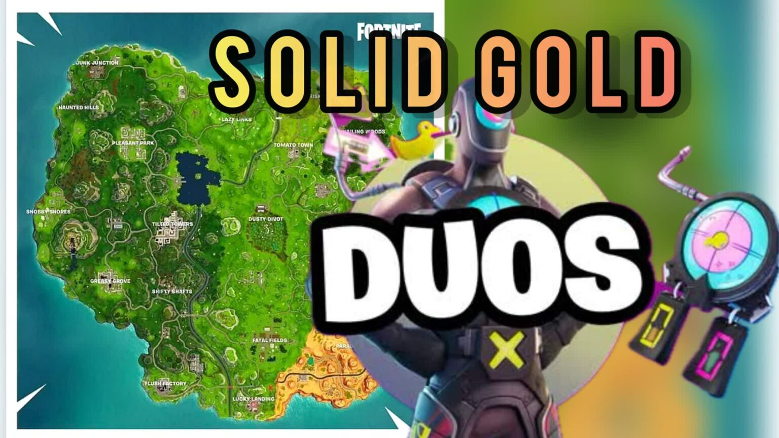OG MAP - 99 BOTS „SOLID GOLD“ [ ferooo ] – Fortnite Creative Map Code