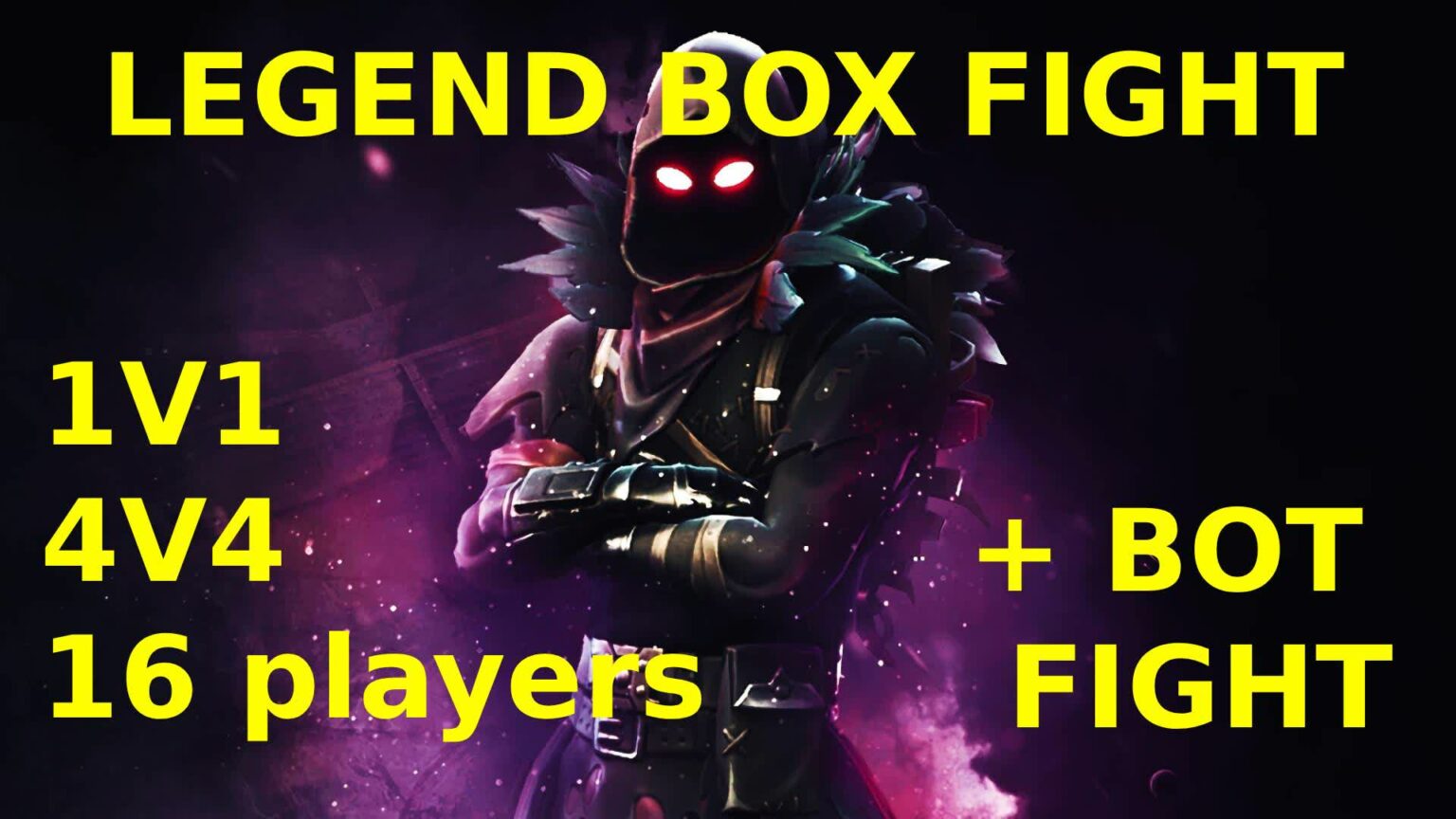 LEGEND BOX FIGHT + BOT FIGHT [ wise1 ] – Fortnite Creative Map Code