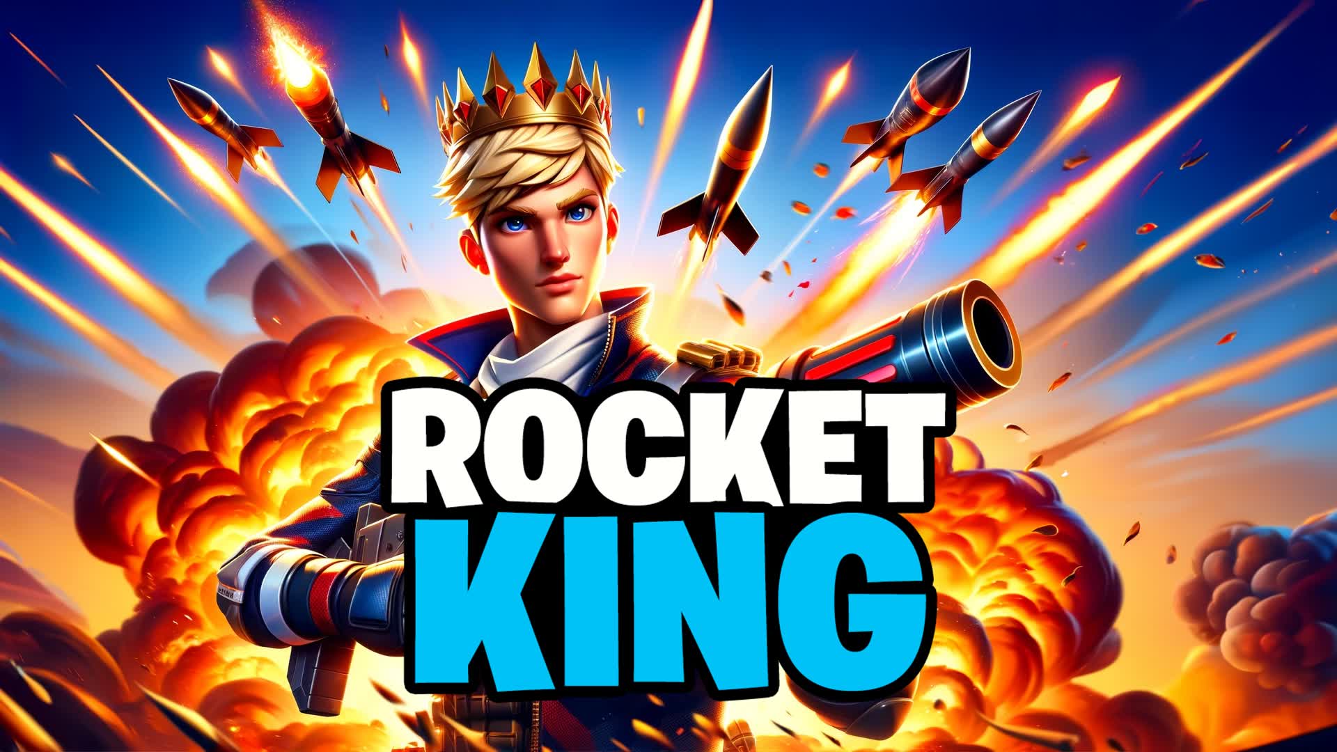 Rocket King [ sad-orange ] – Fortnite Creative Map Code