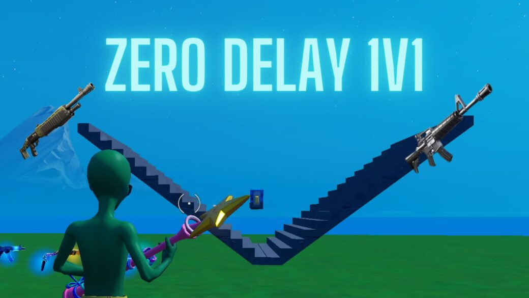 ZERO DELAY 1V1 MAP [ rinnequan ] – Fortnite Creative Map Code