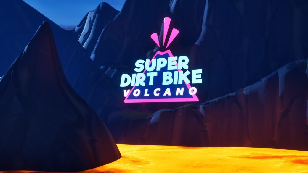 Super Dirt Bike: Volcano [ dangerboys ] – Fortnite Creative Map Code