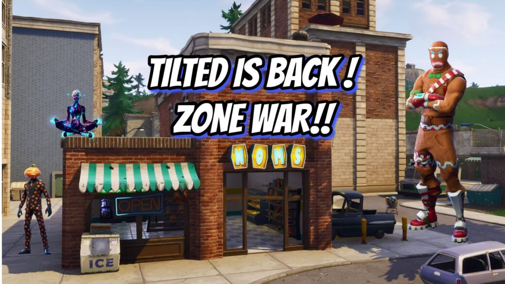 TilTed is Back ZONE WAR 16 PLAYER [ mp.mp ] – Fortnite Creative Map Code