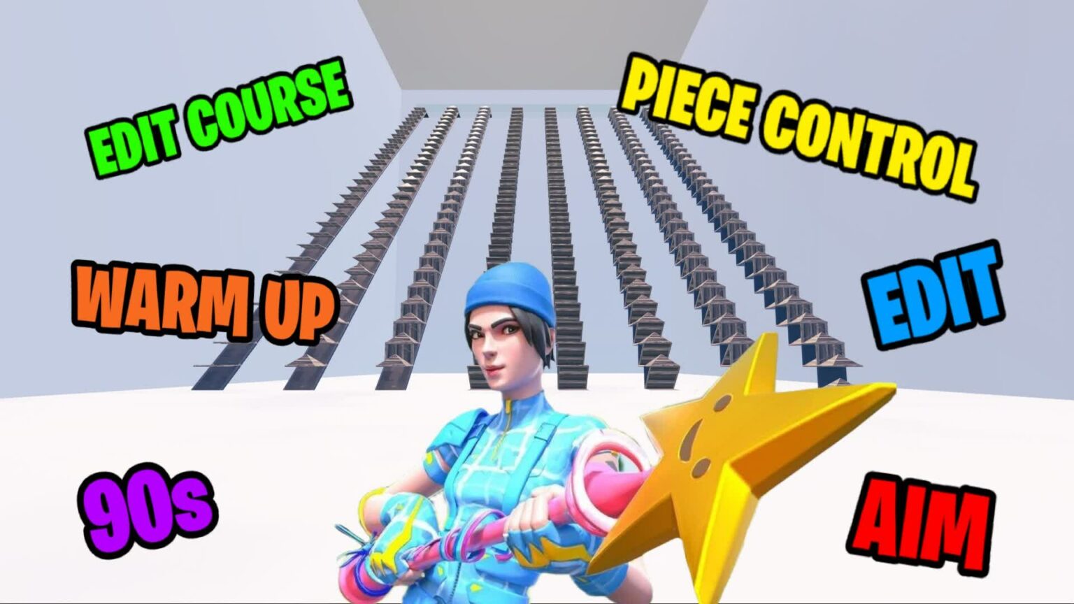 🎯AIM|EDIT|PIECE|BUILD TRAINING 3.0 [ mapman ] – Fortnite Creative Map Code