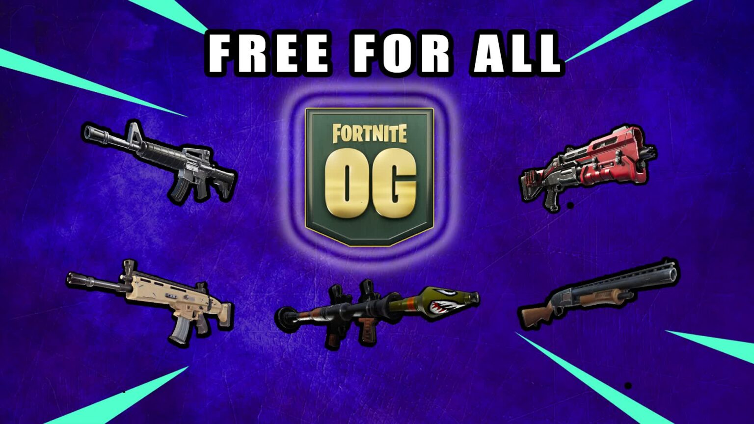 OG SEASON 1 - FREE FOR ALL [ mest ] – Fortnite Creative Map Code