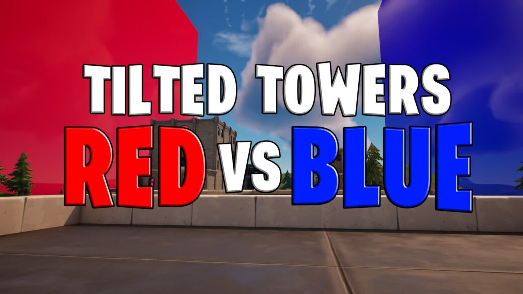 🏢 Tilted Towers 🏢 Red VS Blue 🔴🔵 [ oasis ] – Fortnite Creative Map Code