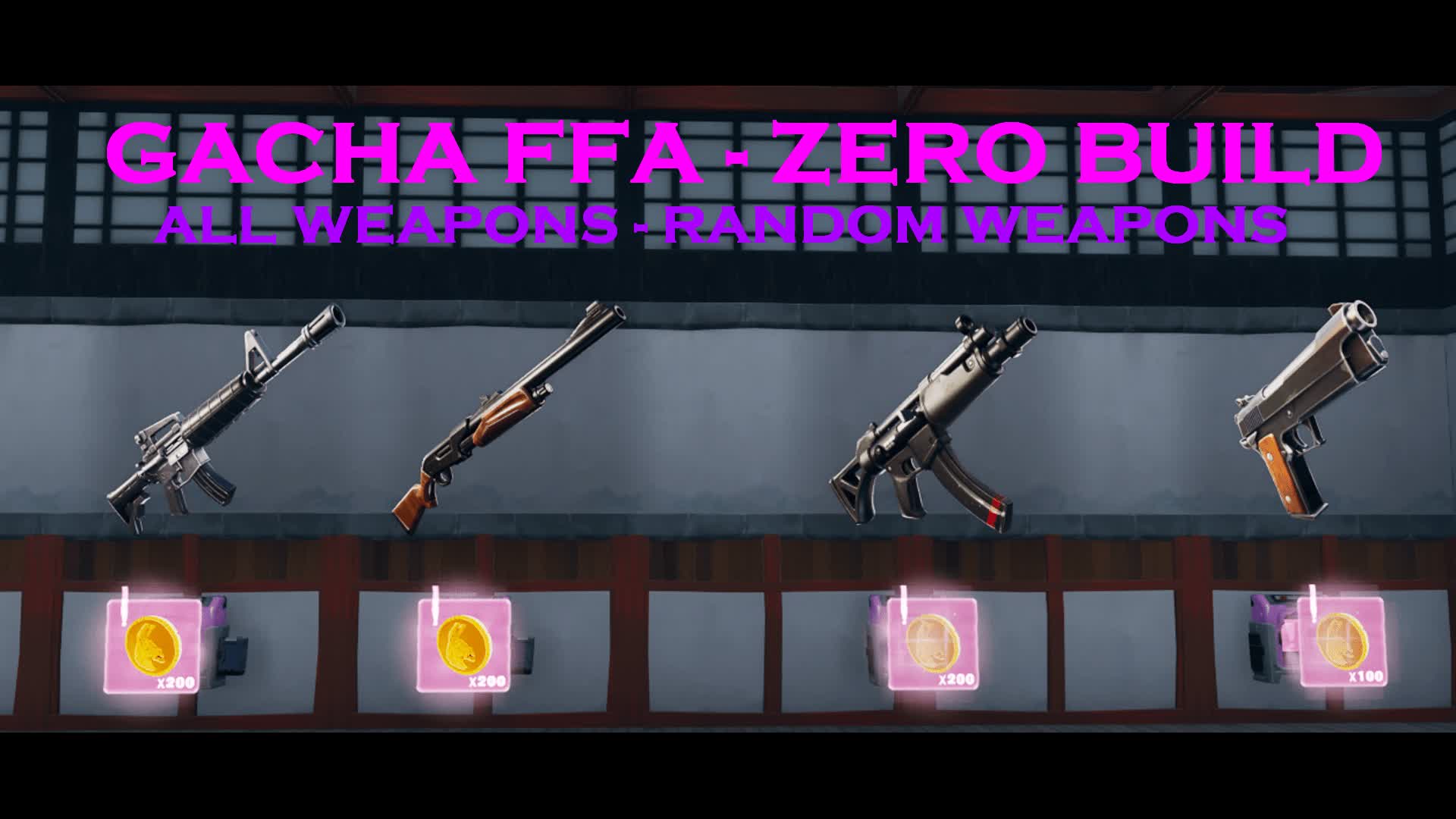 Gacha FFA Zero Build [ rezmerainzy ] – Fortnite Creative Map Code