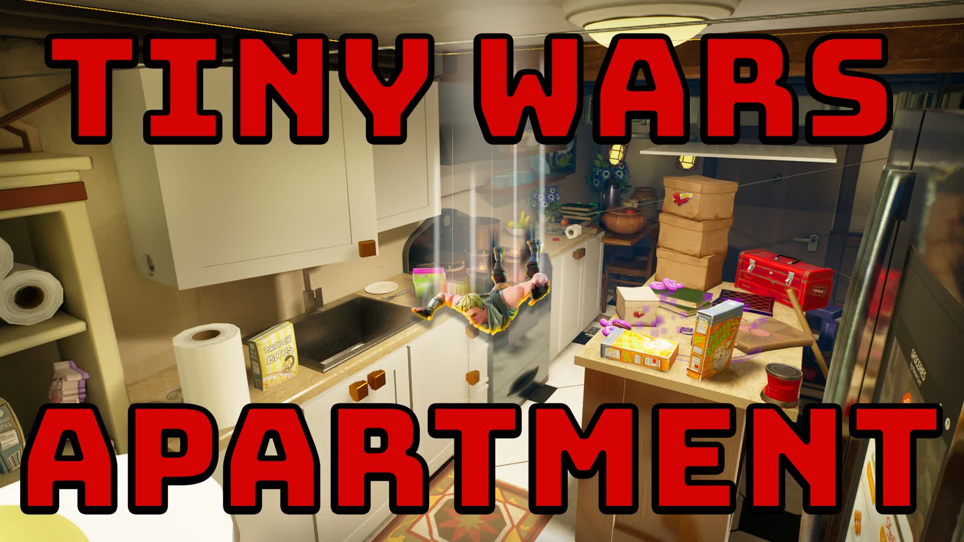 Tiny Wars - Apartment Control Points [ apartment80 ] – Fortnite Creative Map Code