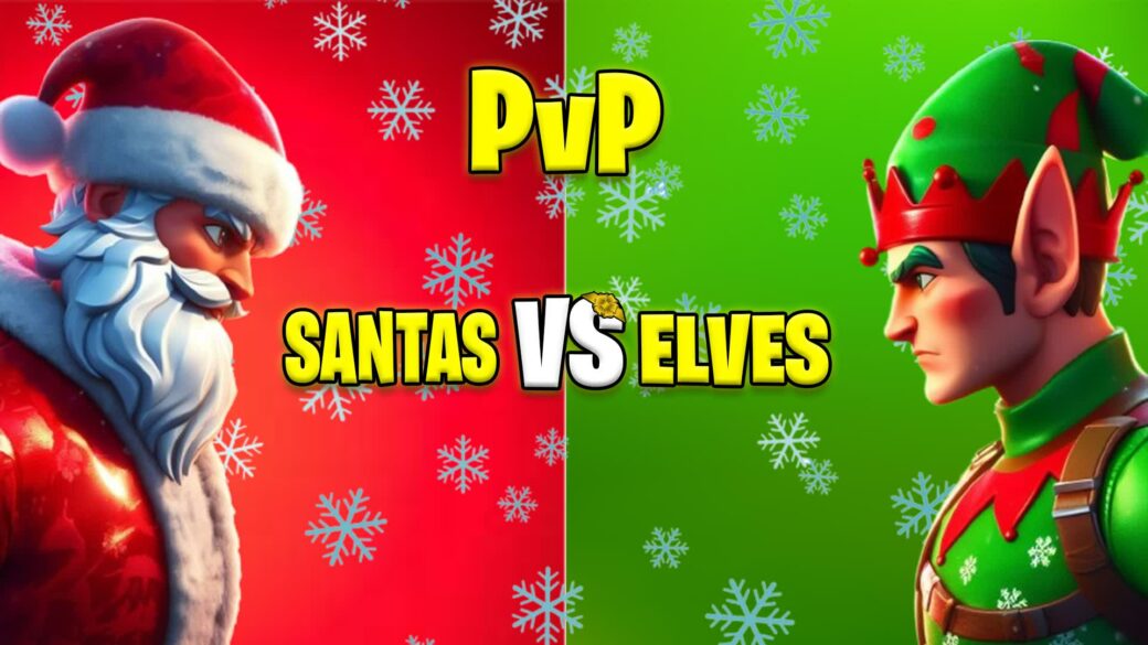 Santas vs Elves pvp [ ystons_maps ] – Fortnite Creative Map Code