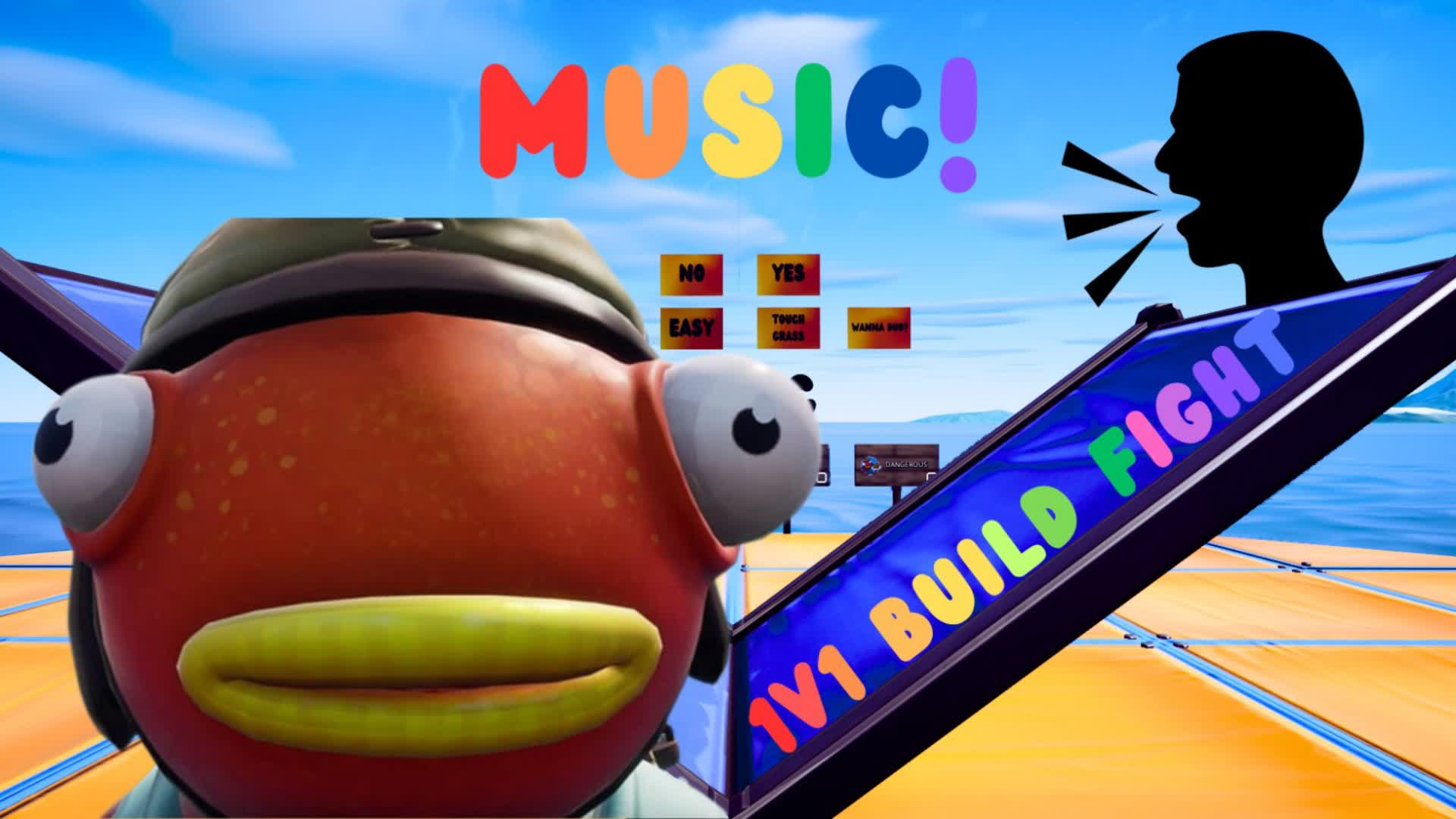 FISHY 1v1 [MUSIC] [ simoyt ] – Fortnite Creative Map Code